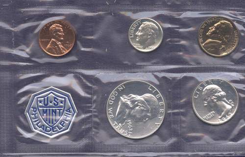 United States 1962 Silver Proof Set